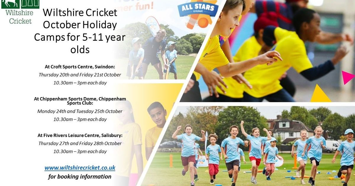 Wiltshire Cricket to deliver programme of October Holiday Camps for 5 ...